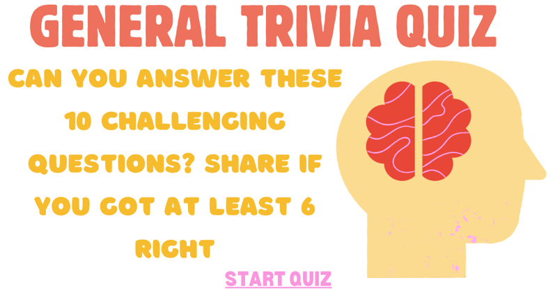 Mixed Trivia Quiz