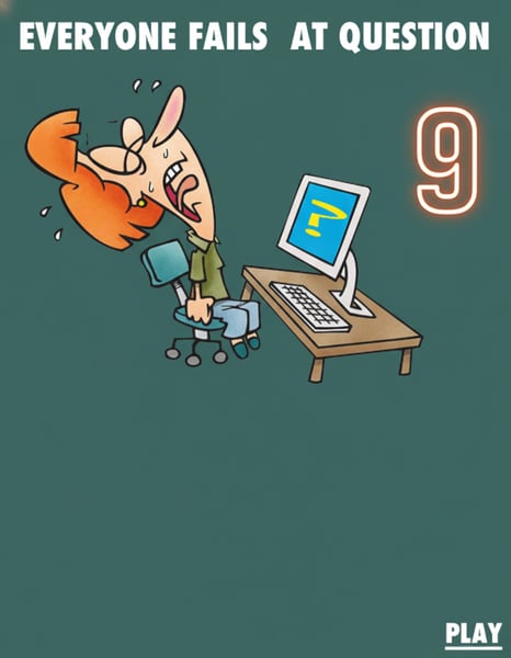 Do you know the answer to question 9?