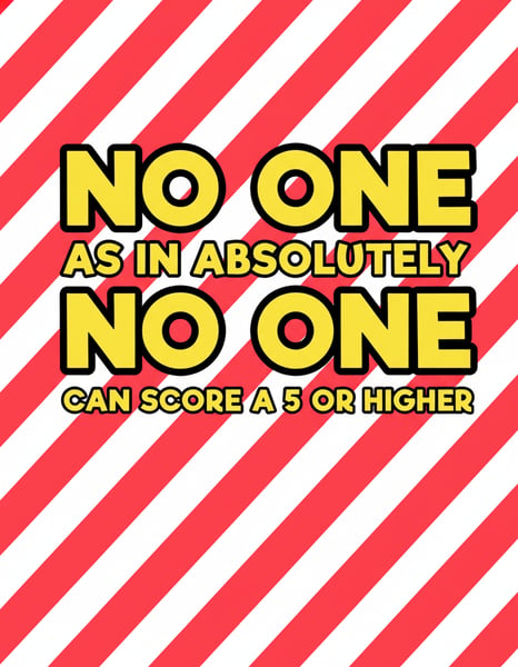 By no one, we really mean absolutely no one!