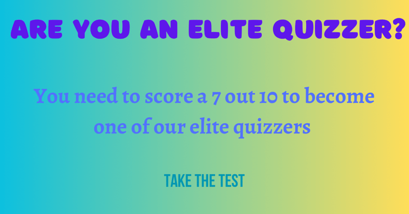 Quiz competition with trivia questions