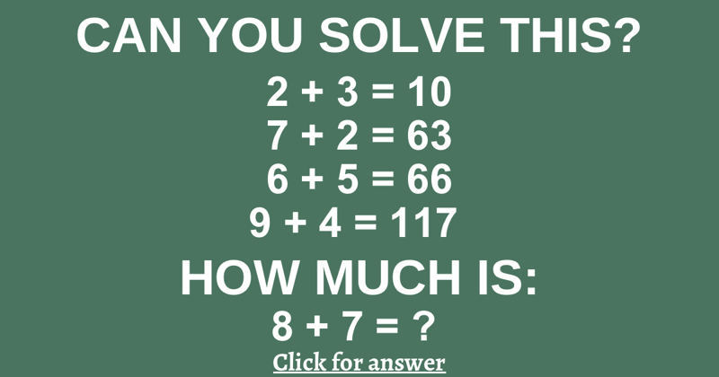 Impossible Math Quiz