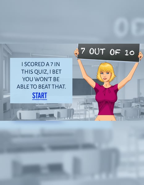 7 out of 10 is probably not what most people will score