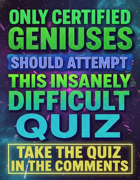 HARD Trivia Quiz
