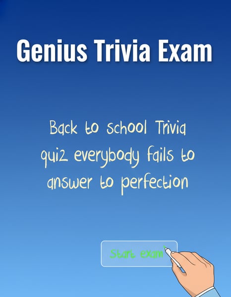 Genius Trivia Exam