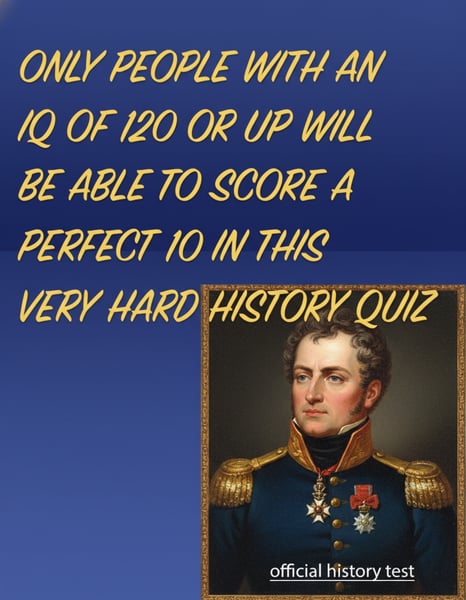 History Trivia Quiz