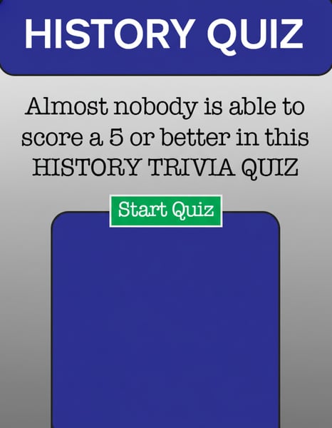 History Trivia Quiz