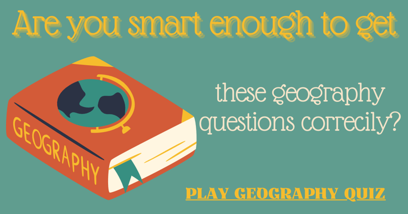 Geography Trivia Quiz