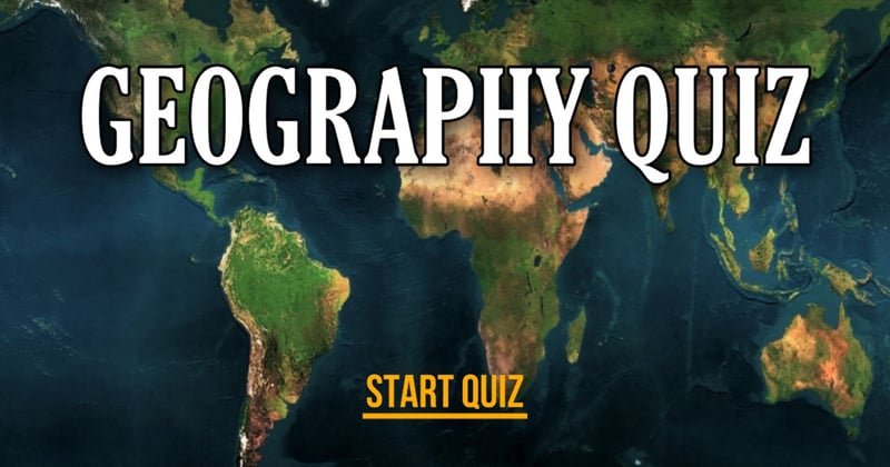 Geography Quiz