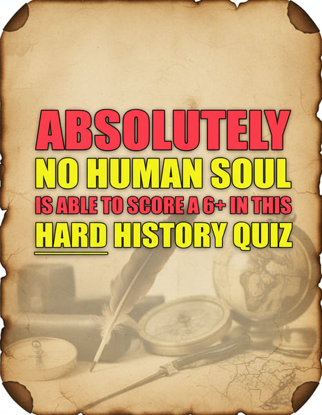 HARD History Quiz