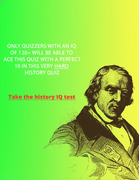 Very HARD History Quiz