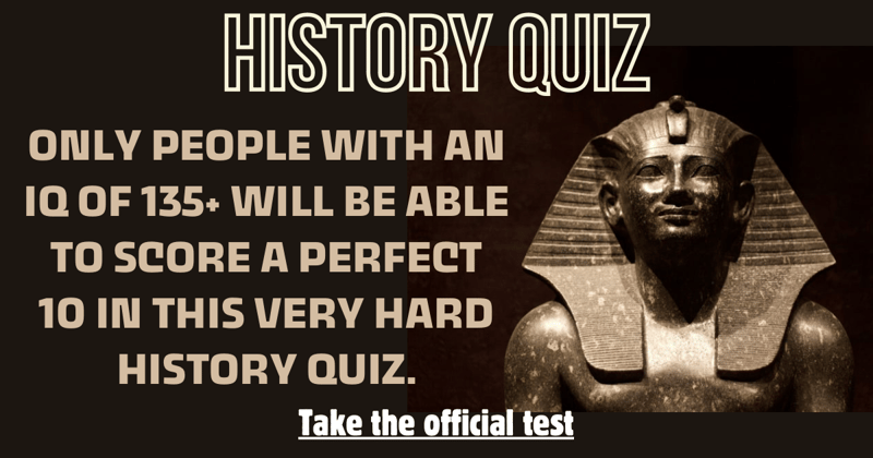 Quiz on Historical Events