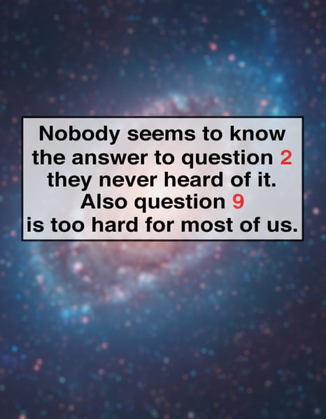Unbeatable Mixed Quiz