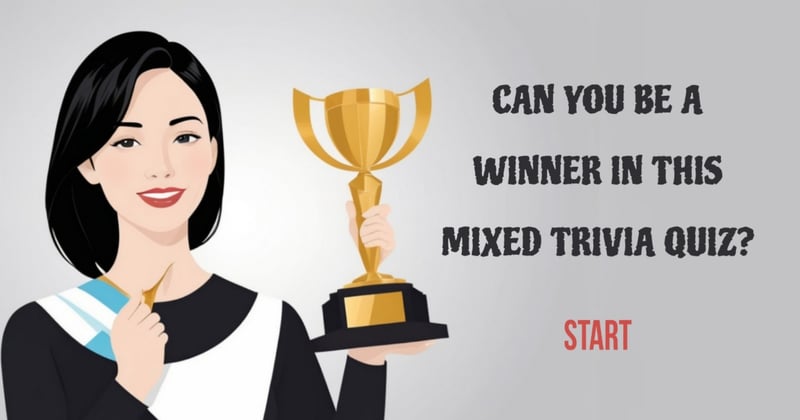 Trivia Quiz with a Mix of Questions