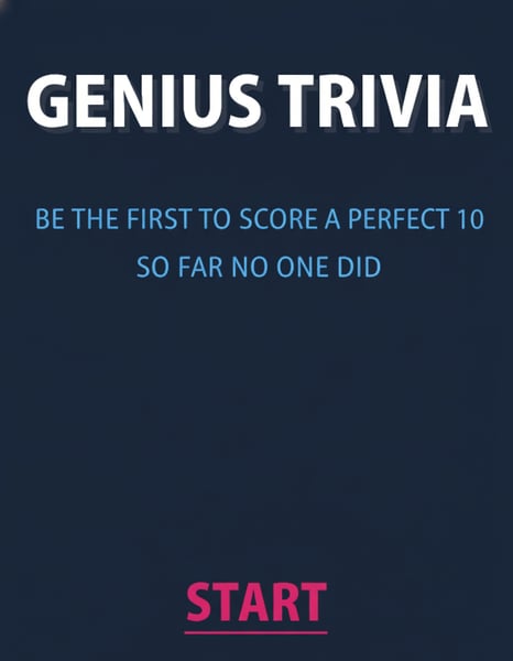 Genius Trivia