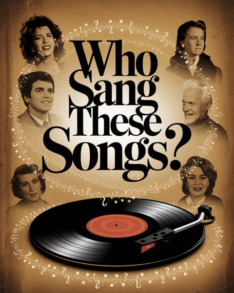 Who Sang These Songs?