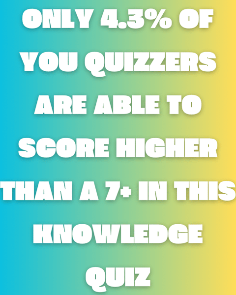 Quiz On Knowledge